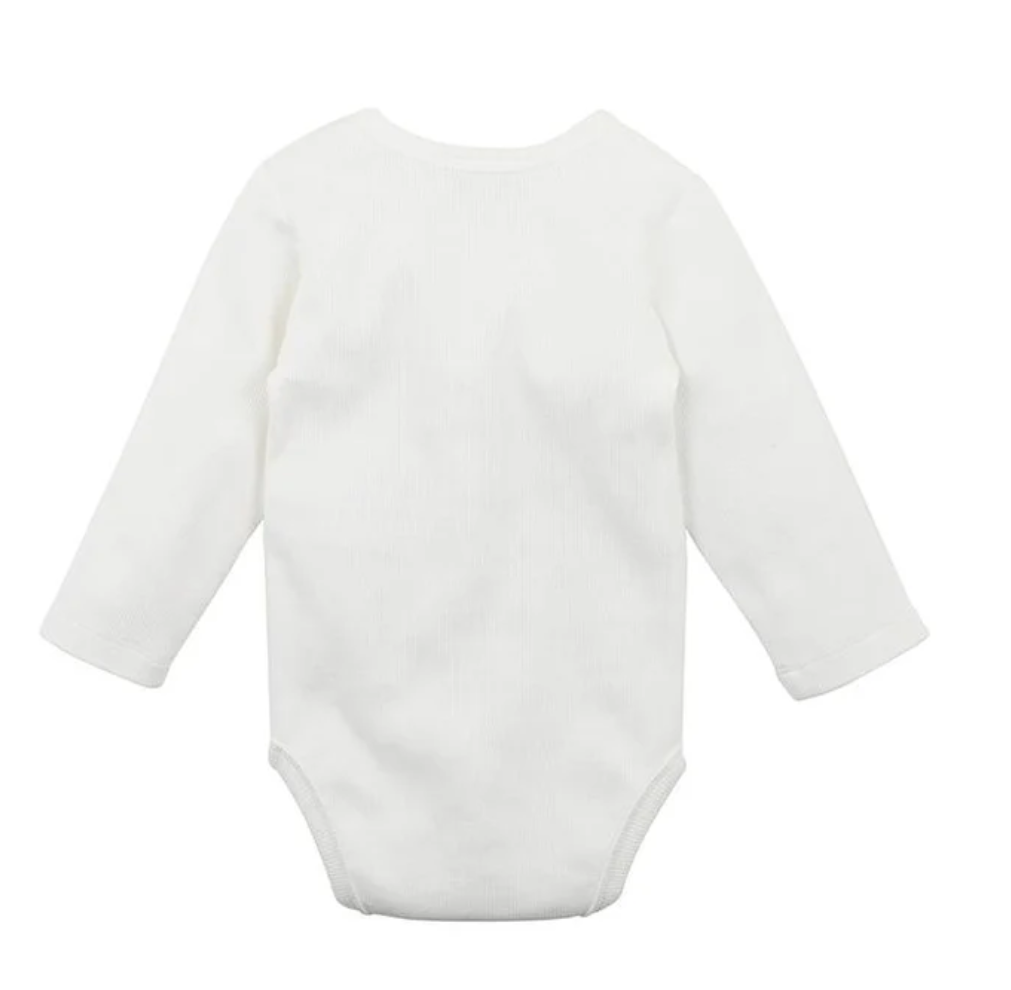 Bebe Ribbed Long Sleeve Bodysuit – Cotmakers