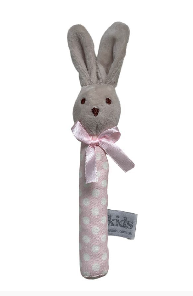 ES Kids - Bunny Hand Held Rattle – Cotmakers