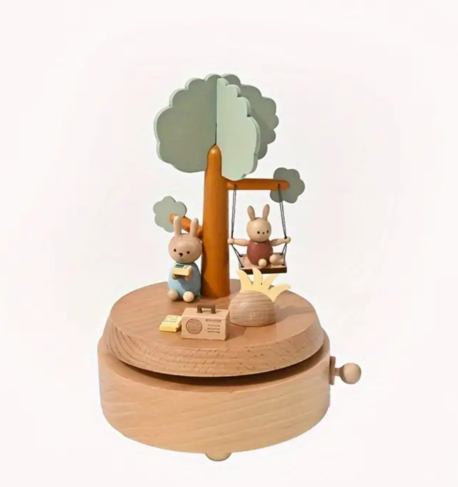 Swing Bunny Music Box – Cotmakers